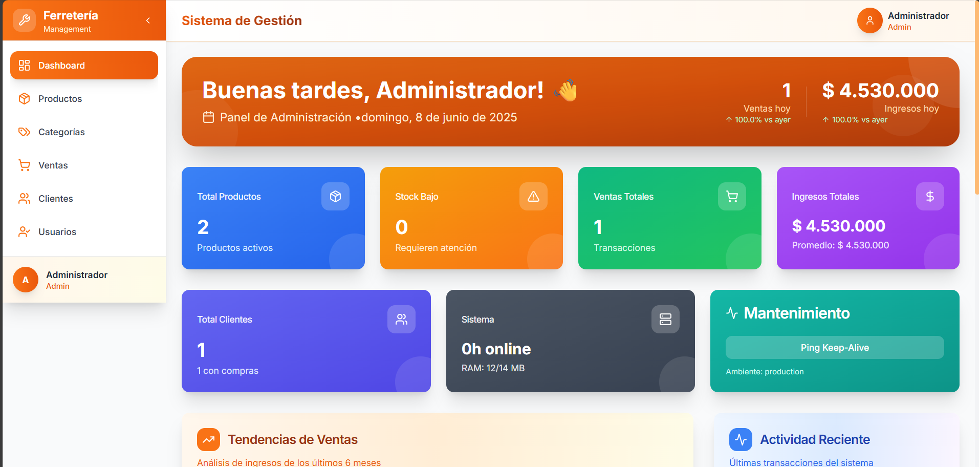 Software para Ferreterías - Starry System